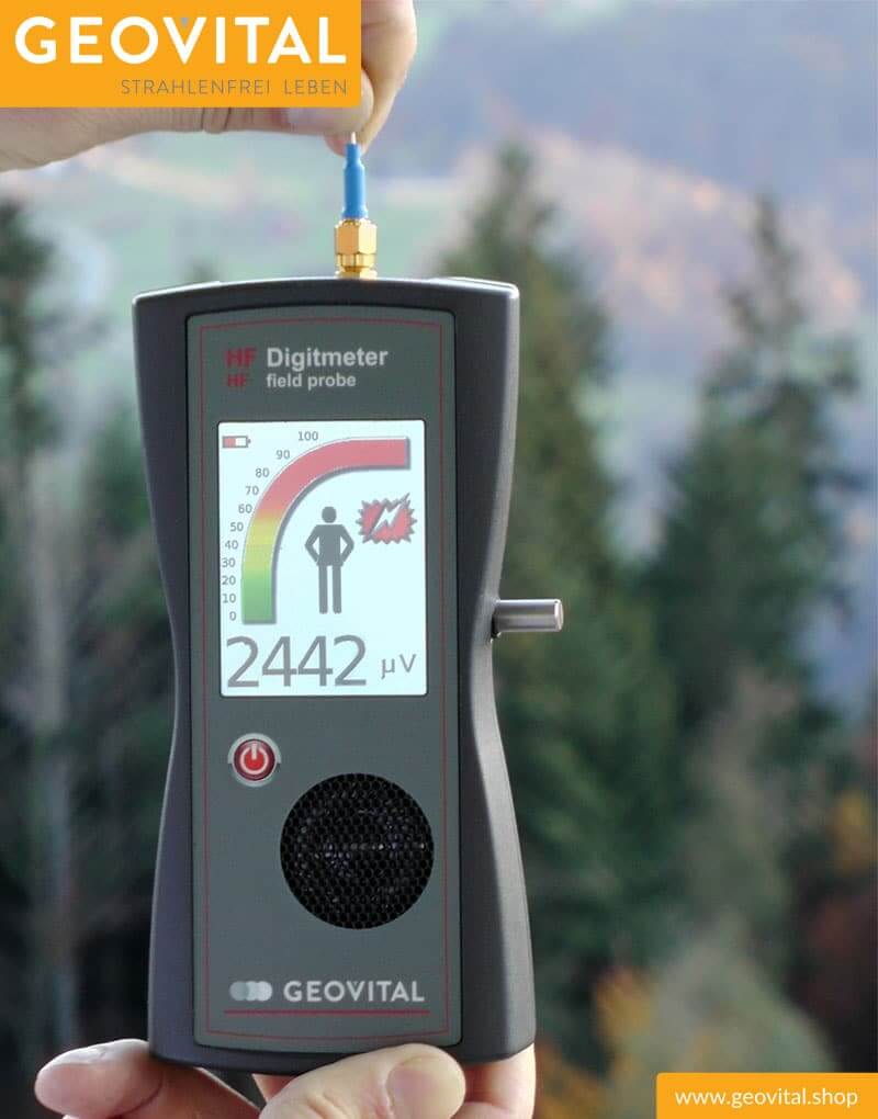 Geovital HF field probe for transmitter, radio relay and mobile radio ...